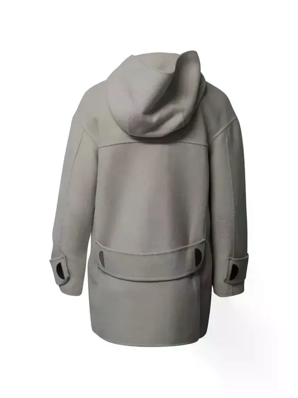 Pinko Hooded Patch-pocket Coat