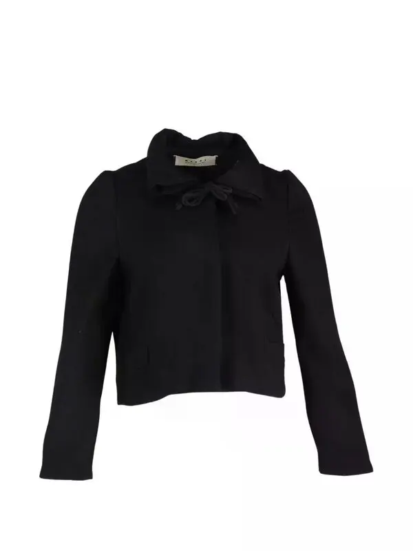 Marni Tie-detail Cropped Jacket