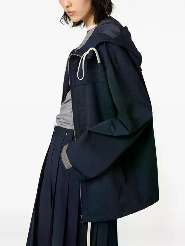 Miu Miu Drawstring Parka Coat