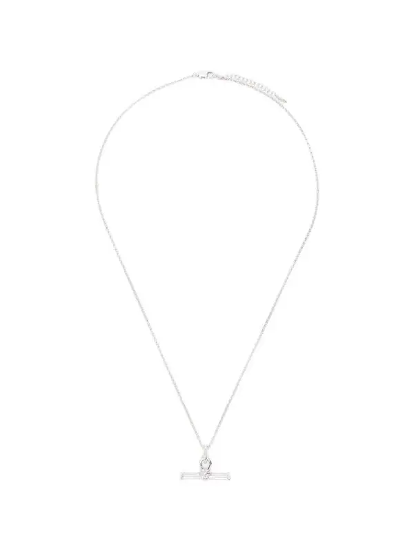 MISSOMA Ridge T-bar Chain Necklace - Silver