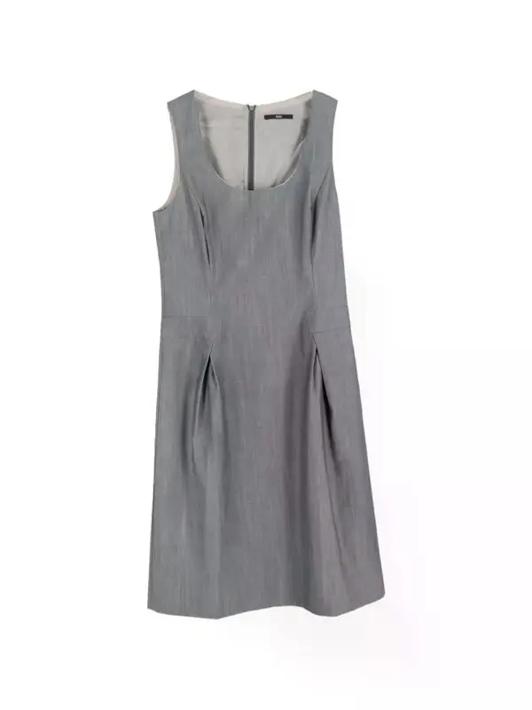 BOSS Sleeveless Mini Dress - Grey