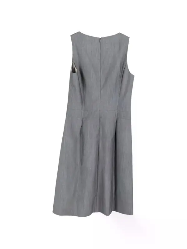 BOSS Sleeveless Mini Dress - Grey