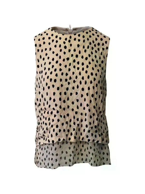 Kate Spade New York Dotted Sleeveless Top