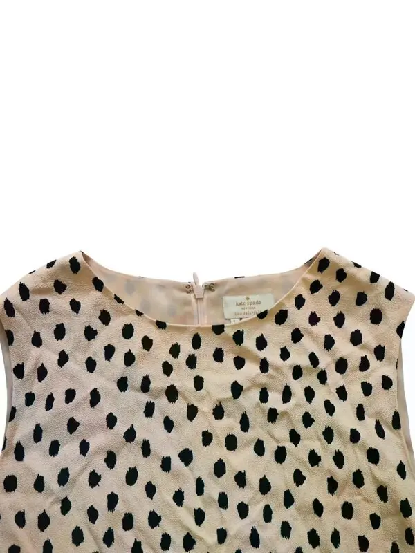 Kate Spade New York Dotted Sleeveless Top