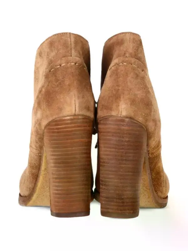 See By Chloé Lace-up Heeled Ankle Boots