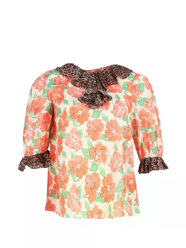 Rixo Floral-print Top