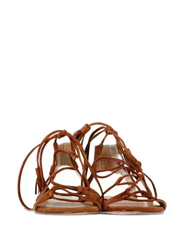 STUART WEITZMAN Strappy Tassel Sandals