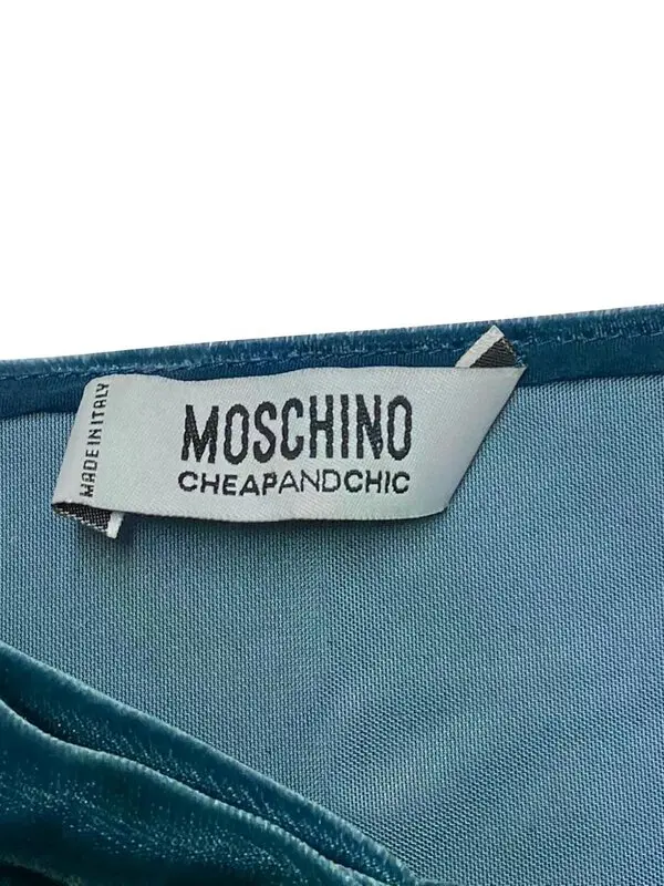 Moschino Velvet Mini Dress
