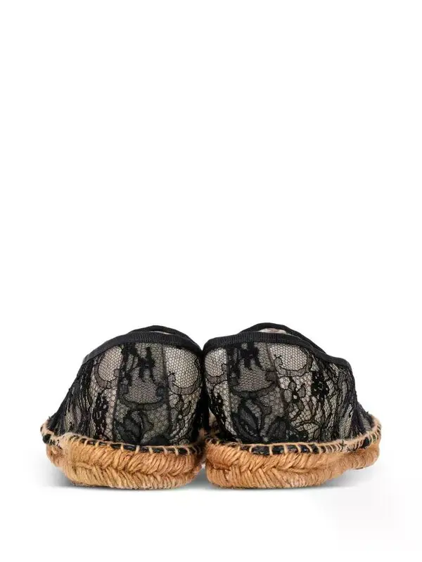 Dolce & Gabbana Lace Flat Espadrilles