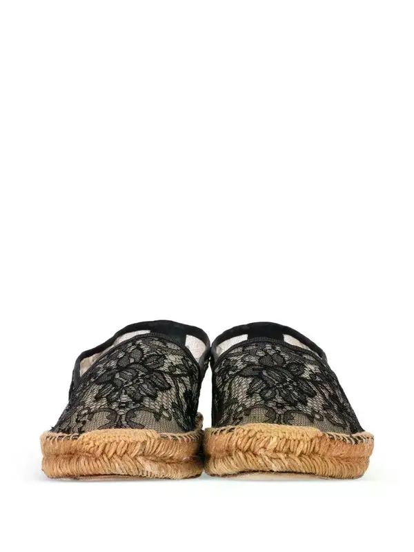Dolce & Gabbana Lace Flat Espadrilles