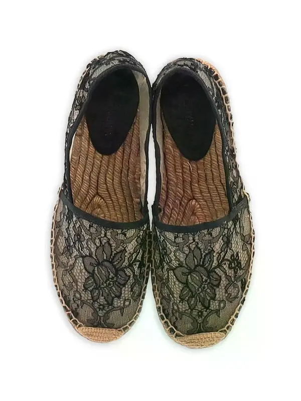 Dolce & Gabbana Lace Flat Espadrilles