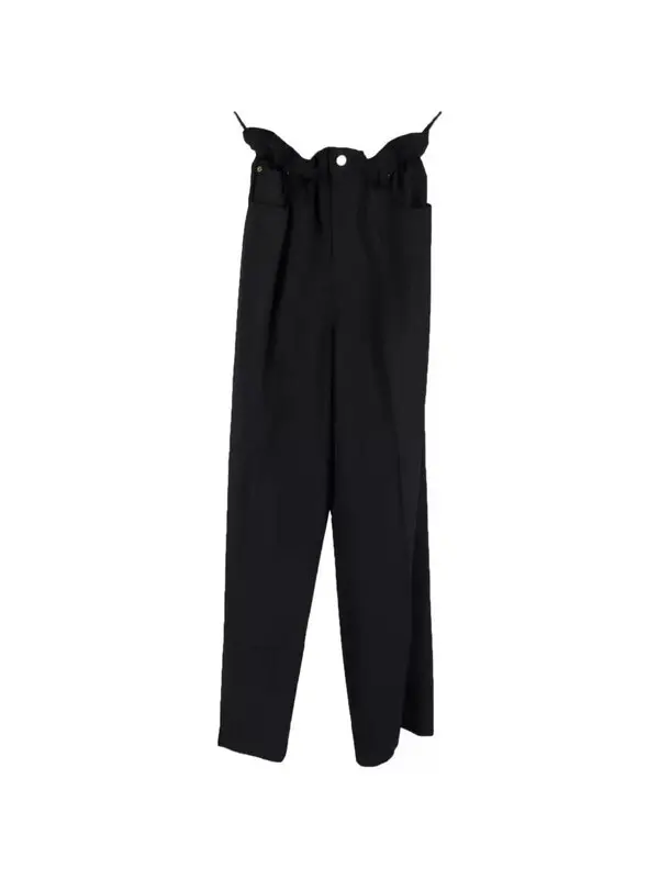 Miu Miu Straight-leg Wool Trousers