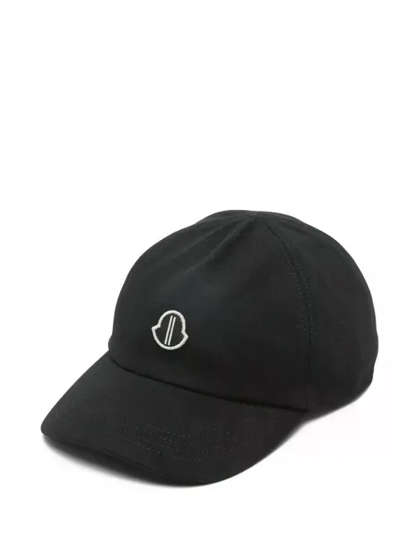 MONCLER + RICK OWENS Logo-patch Baseball Cap - Black