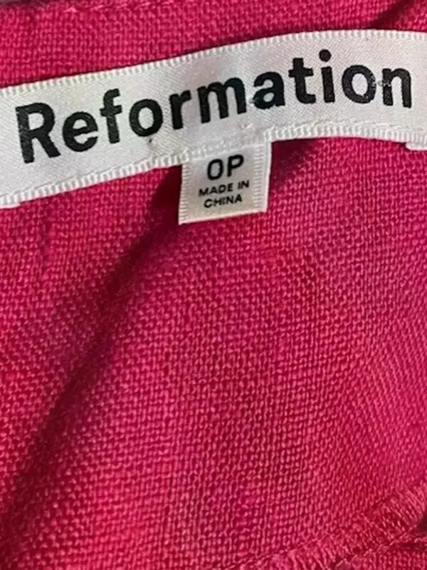 REFORMATION Sleeveless Wide-leg Trousers Set - Pink