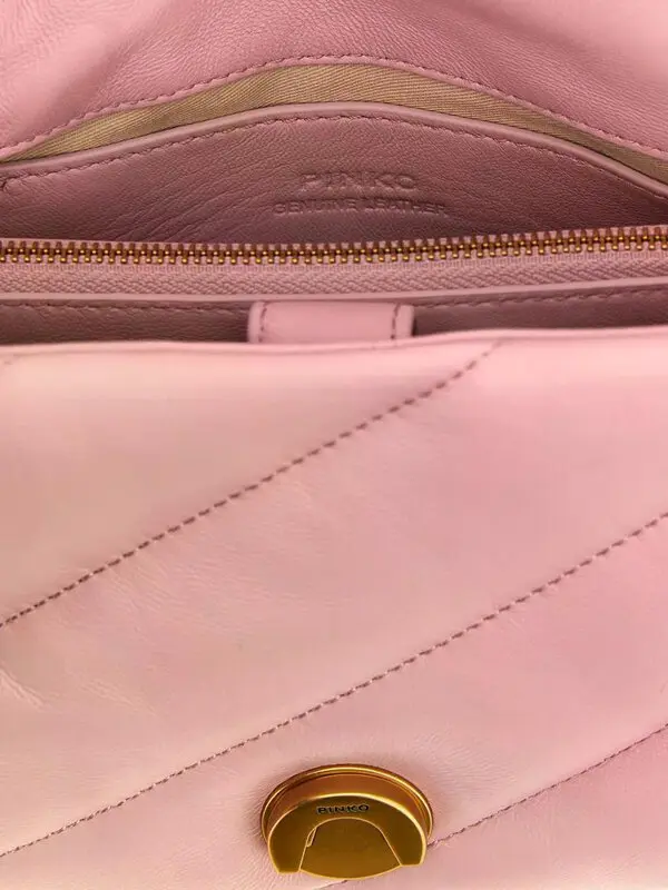 Pinko Small Love Puff Crossbody Bag - Pink