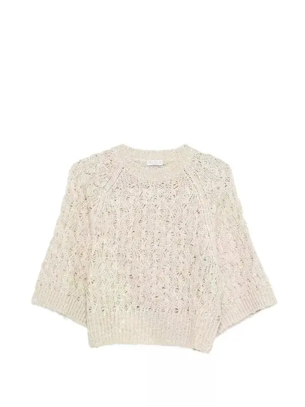 Brunello Cucinelli Open-knit Sweater