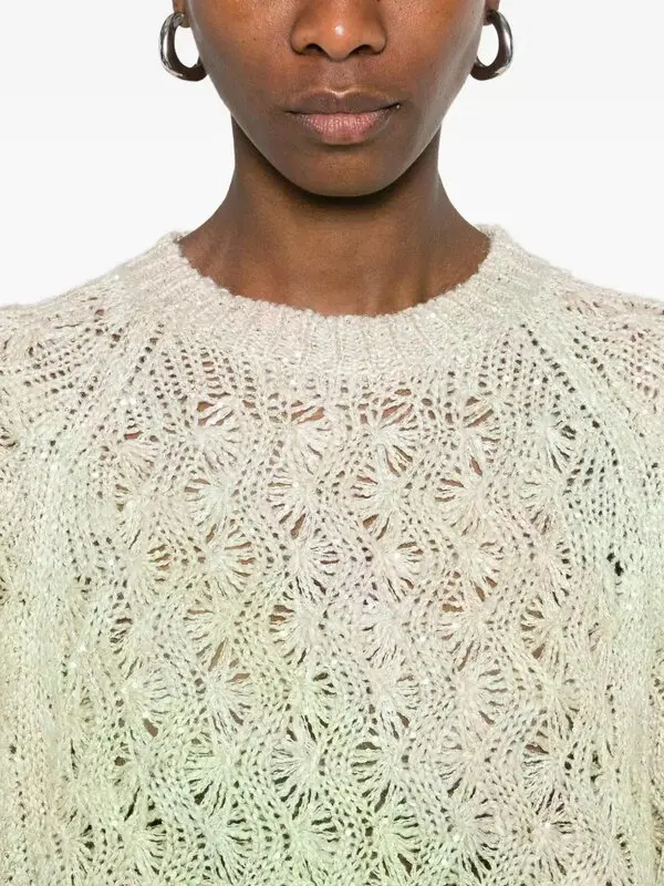 Brunello Cucinelli Open-knit Sweater