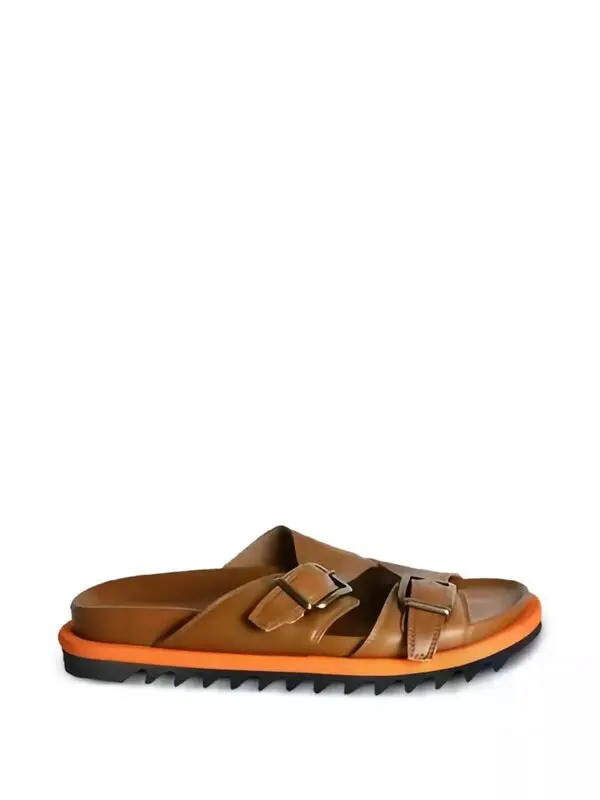 Dries Van Noten Buckled Leather Sandals