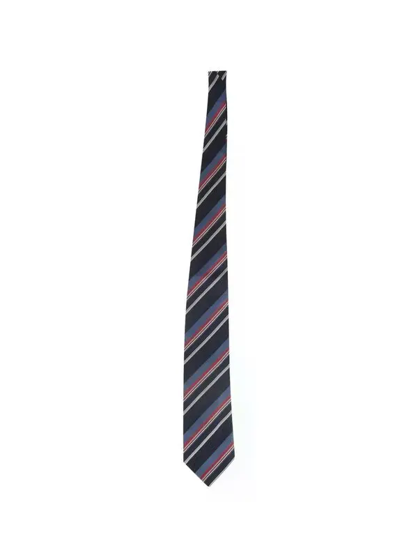 Kenzo Striped Tie - Blue