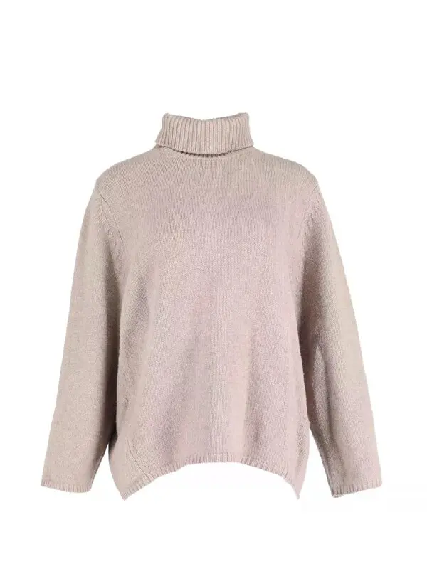 TOTEME Turtleneck Ribbed Knit Sweater