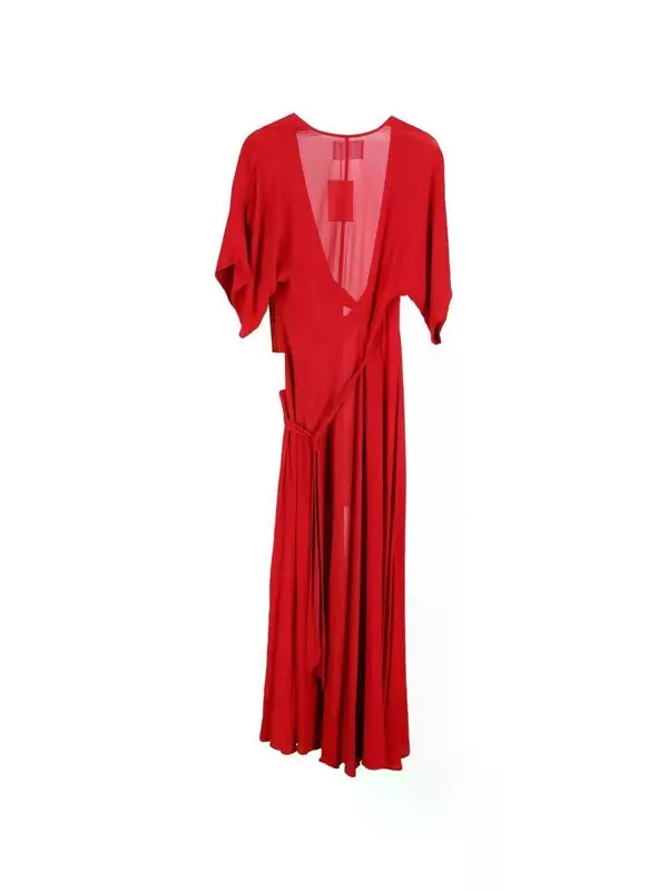 REFORMATION Draped Wrap Dress
