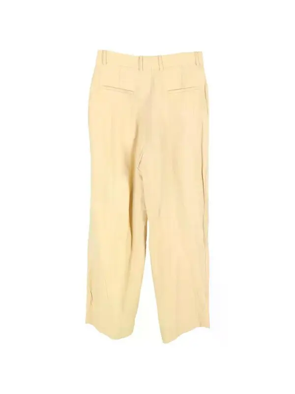 Sandro Wide-leg Cotton Trousers