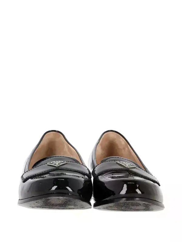 Prada Logo-plaque Loafers