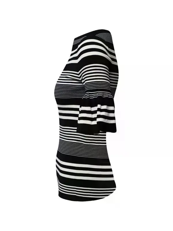 Ralph Lauren Striped T-shirt With Bell Sleeves