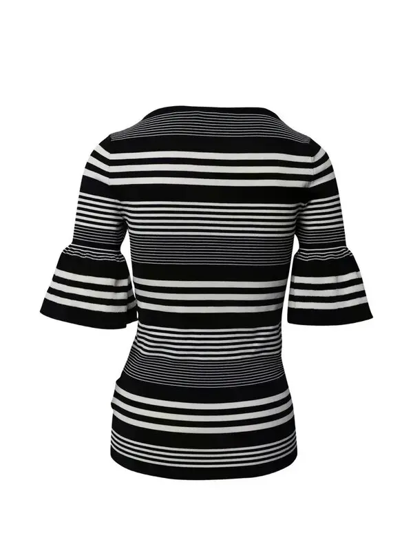 Ralph Lauren Striped T-shirt With Bell Sleeves