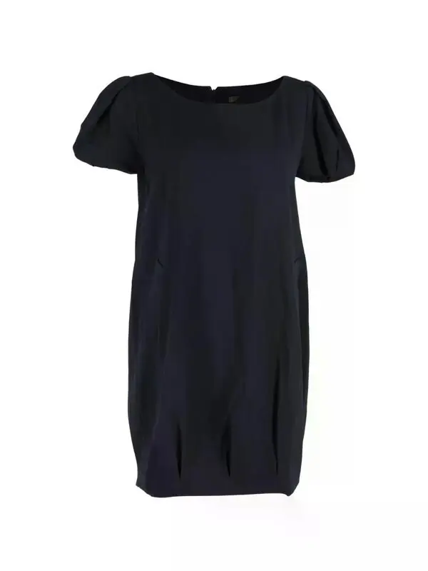 Alexander McQueen Puff-sleeve Pocket Mini Dress