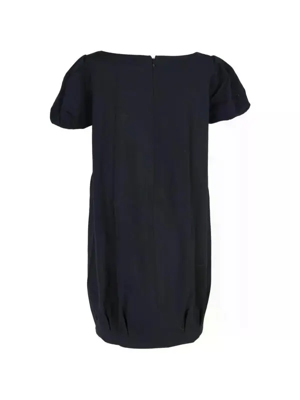 Alexander McQueen Puff-sleeve Pocket Mini Dress