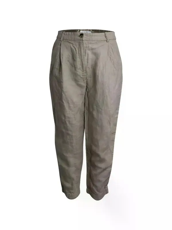 Co Relaxed Fit Linen Trousers