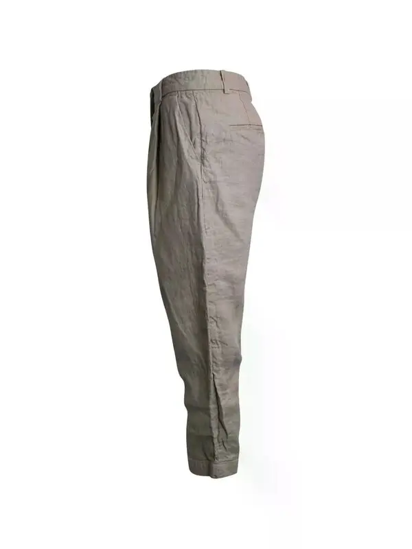 Co Relaxed Fit Linen Trousers
