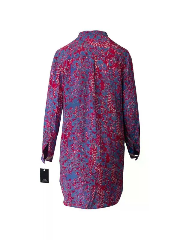 see by chloe silk shirt dress See By Chlo Shirt Dress - Navy