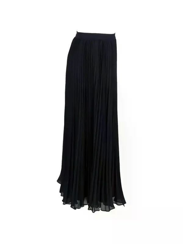 SELF-PORTRAIT Chiffon Pleated Skirt