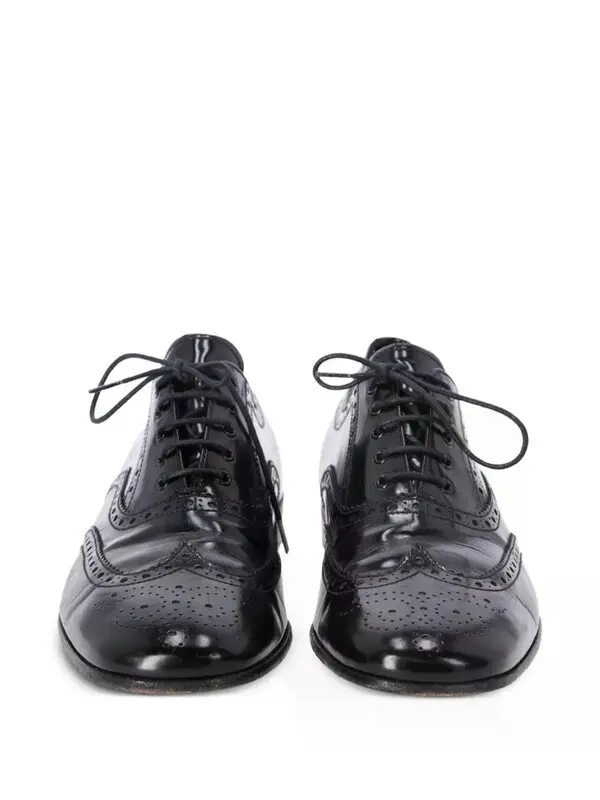 Prada Lace-up Brogue Shoes