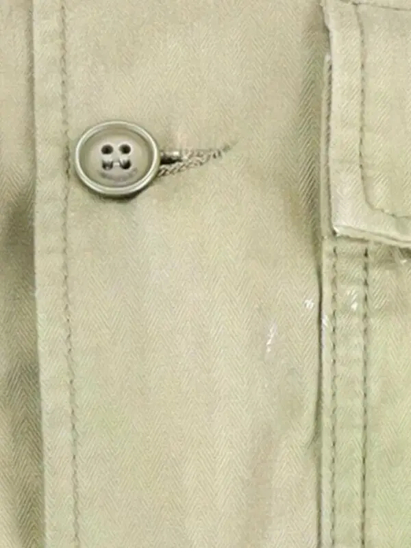 Saint Laurent Embellished-cuff Military Jacket