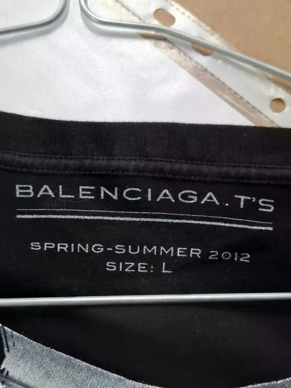Balenciaga Printed Crew-neck T-shirt