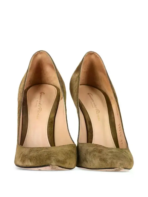 GIANVITO ROSSI Pointed-toe Suede Pumps