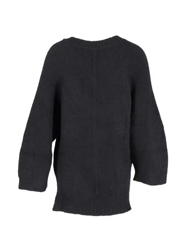 Adam Lippes V-neck High-low Hem Sweater