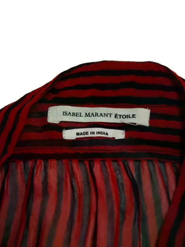ISABEL MARANT VINTAGE Striped Shirt Dress