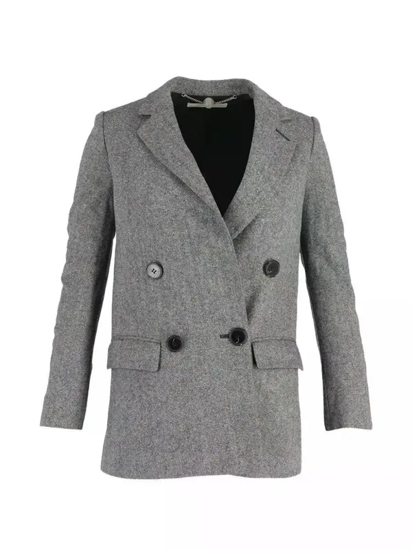 Stella McCartney Double-breasted Wool Blazer