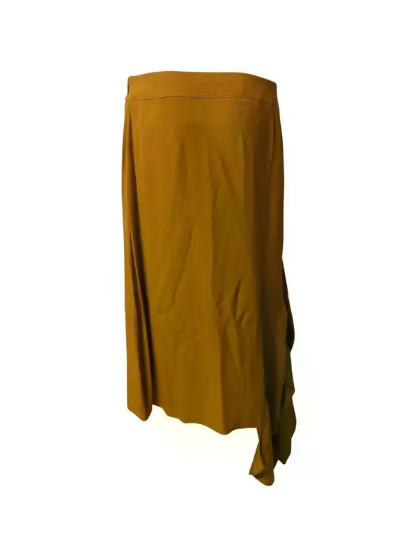 Marni Asymmetric Drape Midi Skirt