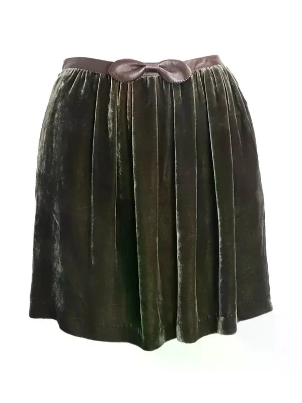 Sandro Bow-detail Mini Skirt