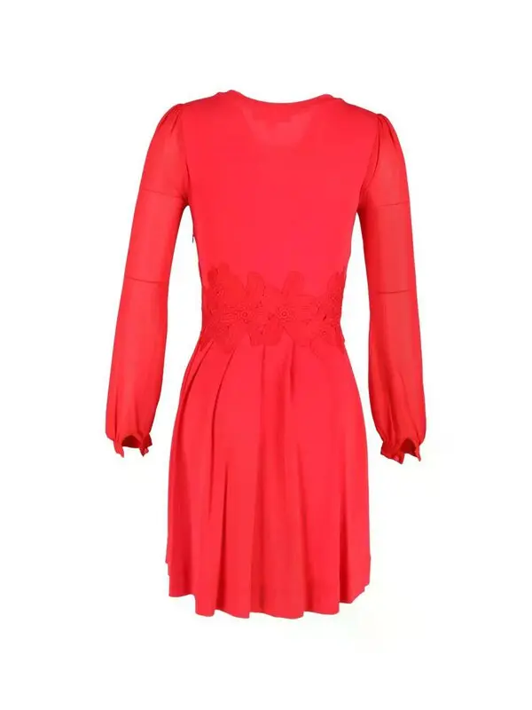 chinese dress ladies Michael Kors Women's Floral Lace A-Line Dress NWT | M UK10-12