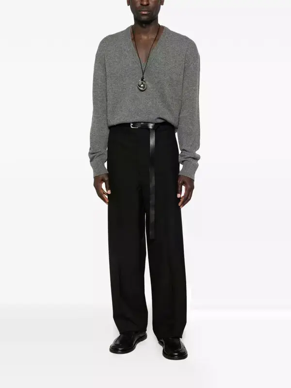 JIL SANDER V-neck Cashmere Sweater