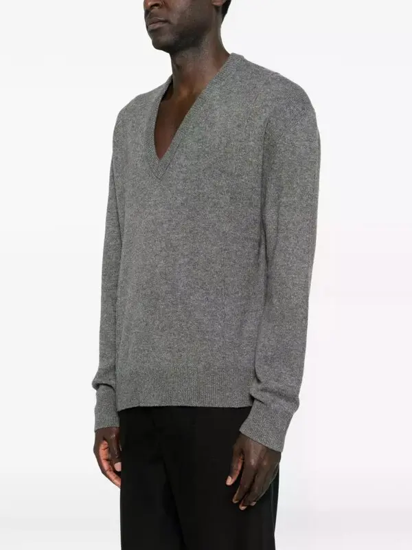 JIL SANDER V-neck Cashmere Sweater