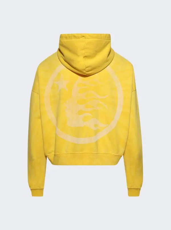 HELLSTAR Mad Sun Cotton Hoodie - Orange