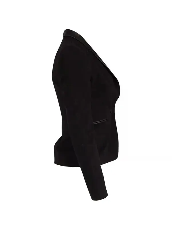 Maje Contrast-trim Blazer