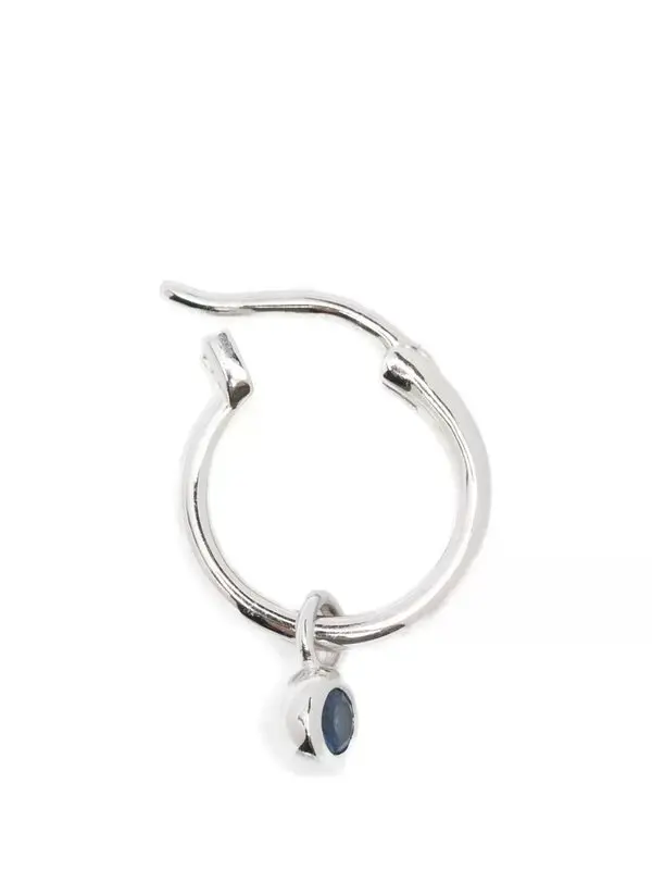 MISSOMA Tennis Charm Mini Hoop Earrings